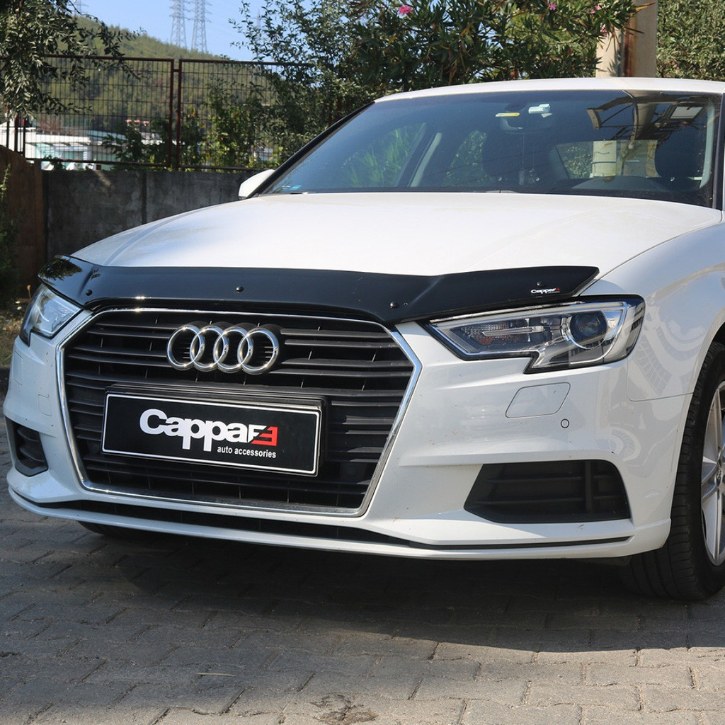 Купить Дефлектор капота (Eurocap) для Audi A3 2012-2020 гг., цена 1028 ...
