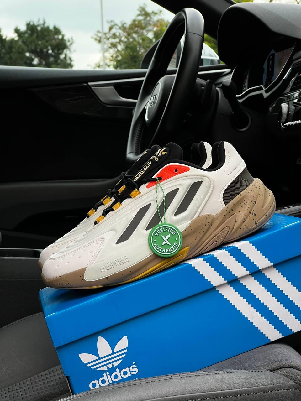 Мужские демисезонные кроссовки Adidas Ozelia Адидас Озелия Оранжевые ...