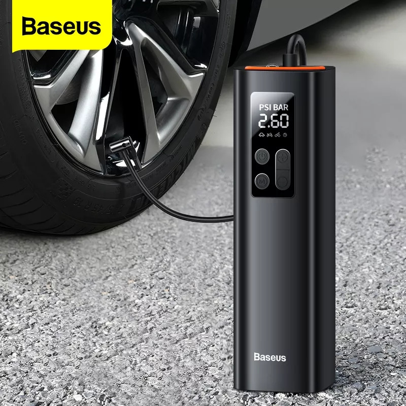 Автомобильный компрессор Baseus Super Mini Inflator Pump, Лучший насос ...