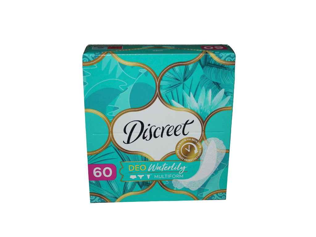 Купить Щоденні гігієнічні прокладки DISCREET Deo Water Lily 60 шт "Lv ...