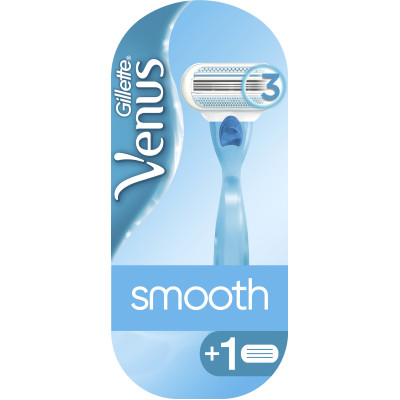 Бритва Gillette Venus Smooth с 2 сменными картриджами (3014260262693 ...