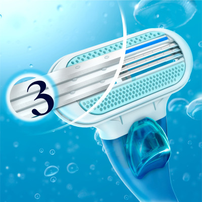 Бритва Gillette Venus Smooth с 2 сменными картриджами (3014260262693 ...