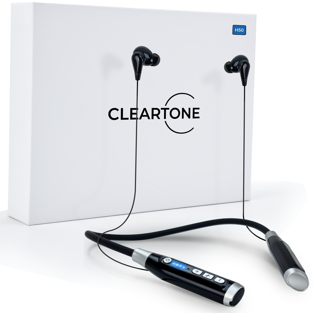 Слуховой аппарат CLEARTONE H50 карманный с цифровым чипом ...