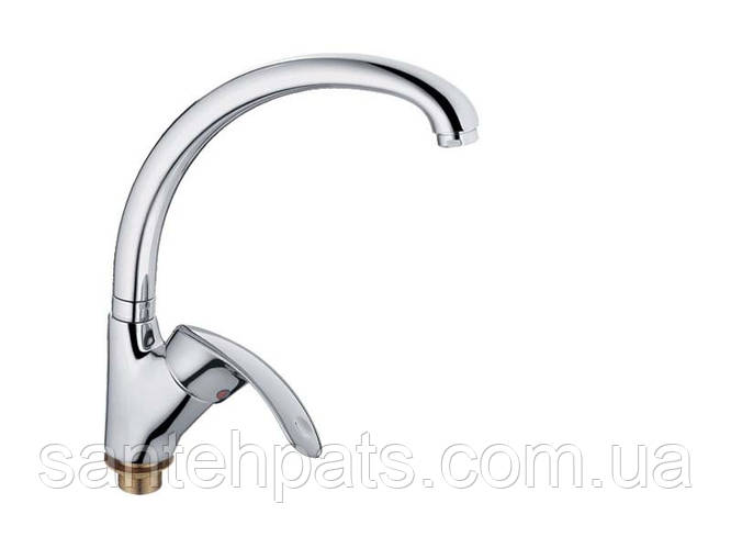 Змішувач для кухні латунь Haiba Mars-777 на гайці, ціна 1052 грн - Prom.ua (ID#281660303)