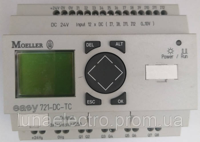 Программируемый логический контроллер Moeller EASY 721-DC-TC, цена 6800 грн — Prom.ua (ID ...
