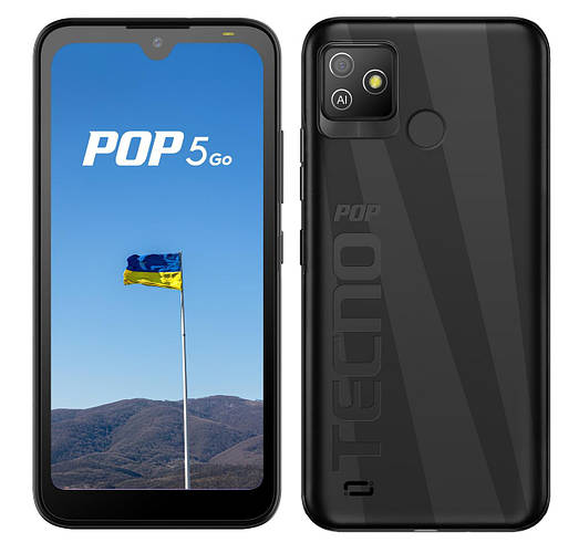 Купити Смартфон Tecno Pop 5 Go (BD1) 1/16GB Dual Sim Aether Black ...