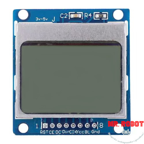Arduino ЖК LCD Дисплей Nokia 5110 — Купить на BIGL.UA ᐉ Удобная ...