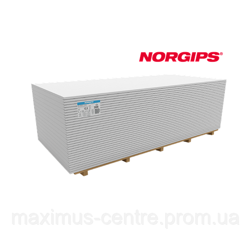 Гіпсокартонна плита Norgips GKB, 2600×1200×12.5 мм, стандартна, ціна 376 грн — Prom.ua (ID ...