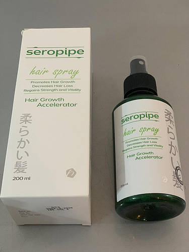 Seropipe. Спрей с БІОТІНОМ для росту та зміцнення волосся. 200ml Египет ...