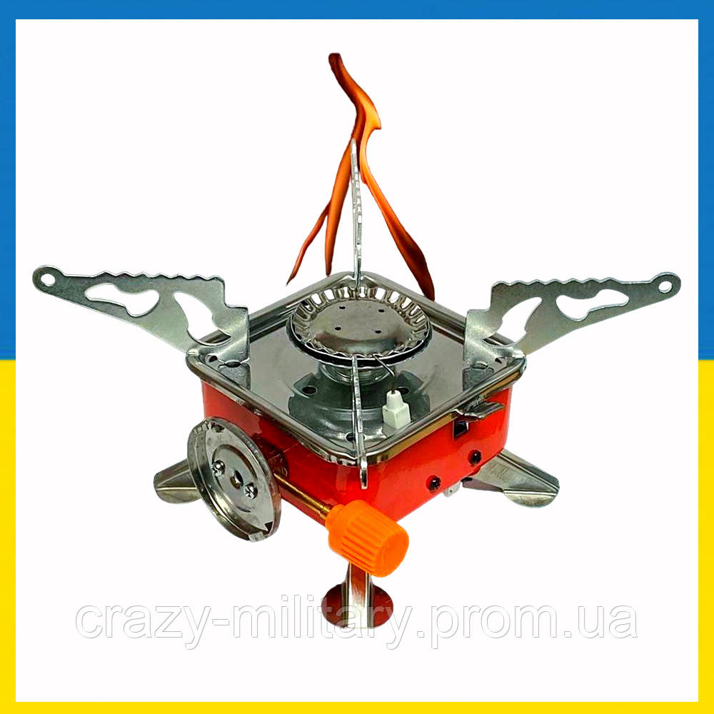 Газовий Пальник Кемпінгова Плита Газовий Примус Газова Плита Портативна