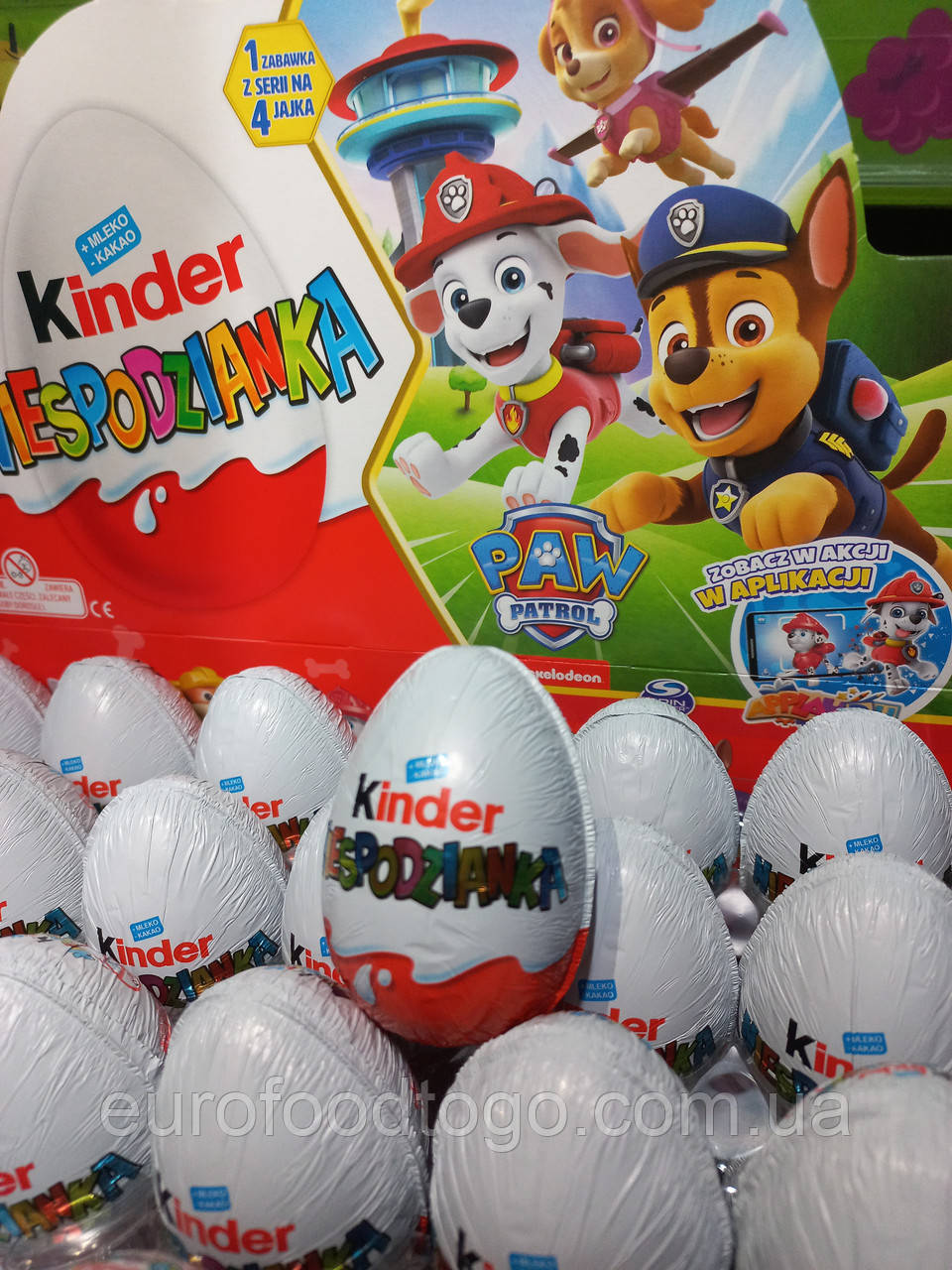 Купить Киндер сюрприз Щенячий патруль Kinder Surprise Paw Patrol, цена ...