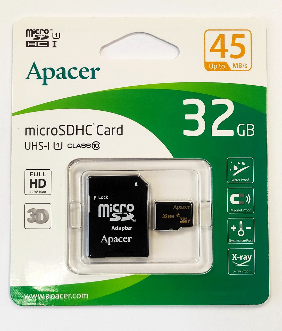 Картка пам'яті Apacer MicroSD 32 Gb (ID#1704909477), цена: 200 ...