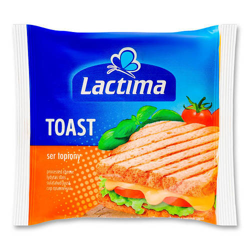 Купить Сыр тостовый Toast Lactima 130 г, цена 48 ₴ — Prom.ua (ID ...