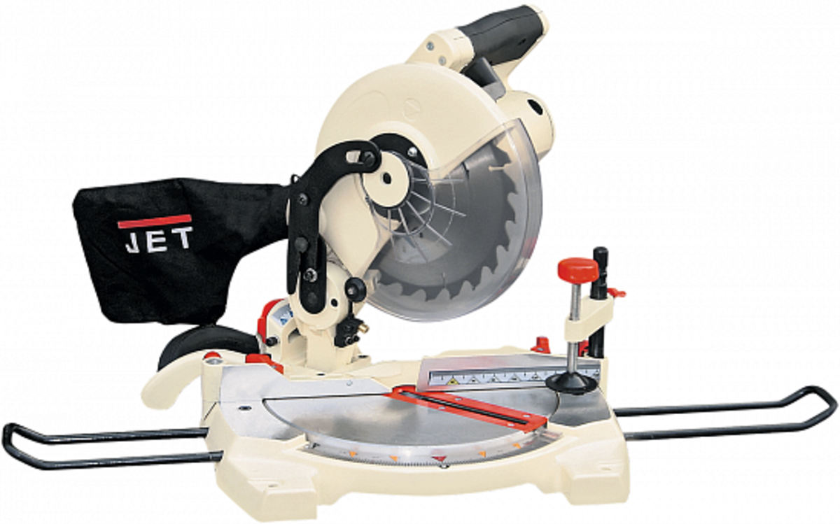 Купити Пила торцьовальна JET JMS-8L : 230V, 1,2кВт ; диск Ø=210/30 мм ...