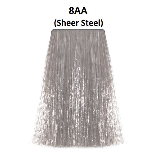 8AA acidic toner (прозорий сталевий) Тонуюча фарба для волосся без ...