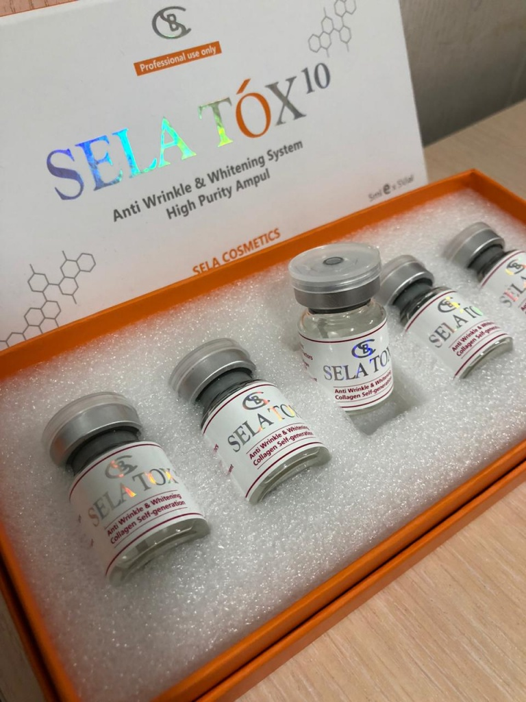 Купить Мезопрепарат Sela Tox (1х5мл), цена 1048.57 ₴ — Prom.ua (ID ...