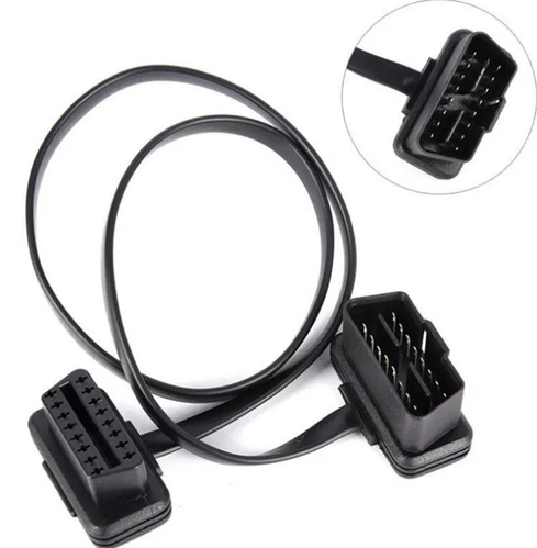 Кабель удлинитель 60 см OBD2 ОБД 16-pin - папа на х 16-pin мама (ID ...