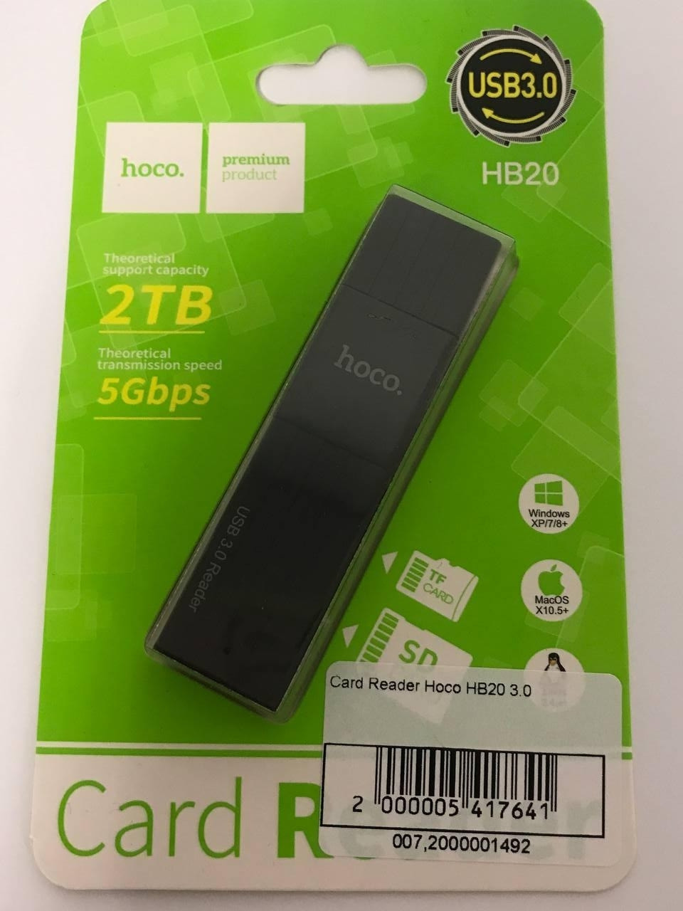 Картридер Card Reader Hoco HB20 3.0 (ID#1703052515), цена: 201 ...