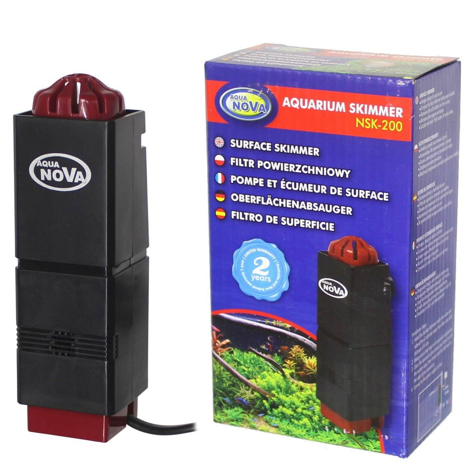 Скиммер для аквариума, 200 л/ч. AQUA NOVA NSK-200: продажа, цена в ...