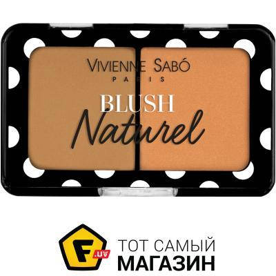 Vivienne Sabo BLUSH NATUREL рум"яна подвійні (03) , 6 г (3700971385607), цена 139 грн — Prom.ua ...
