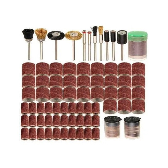 Набор Шлифовальных Насадок для Гравера, Дремеля, Бормашины 160 Шт ...