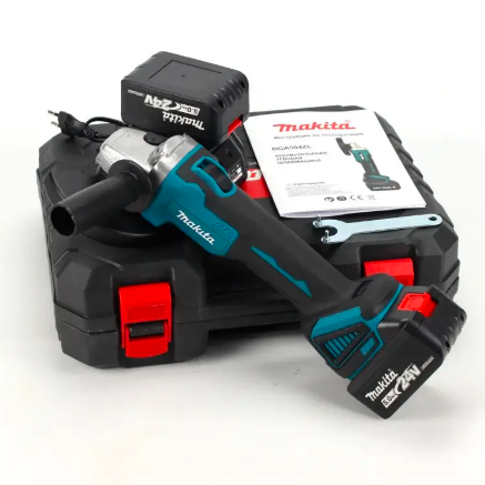 Купить УШМ на аккумуляторе Makita DGA504ZL (24V,5Ah) аккумуляторная ...