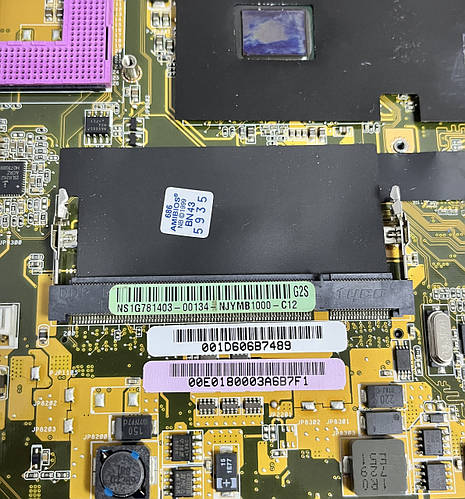 УЦЕНКА!! Б/У Материнская плата Asus G2S, Intel, PM965, GeForce 8600M ...