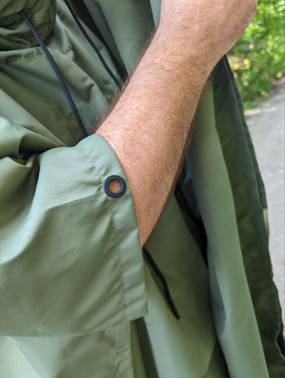 Купити Військовий плащ дощовик з капюшоном ЗСУ солдатський компактний похідний армійський пончо