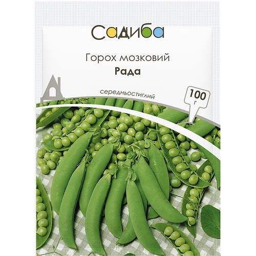 Горох Рада, 100 г, Традиція (ID#888733252), ціна: 46 ₴, купити на Prom.ua