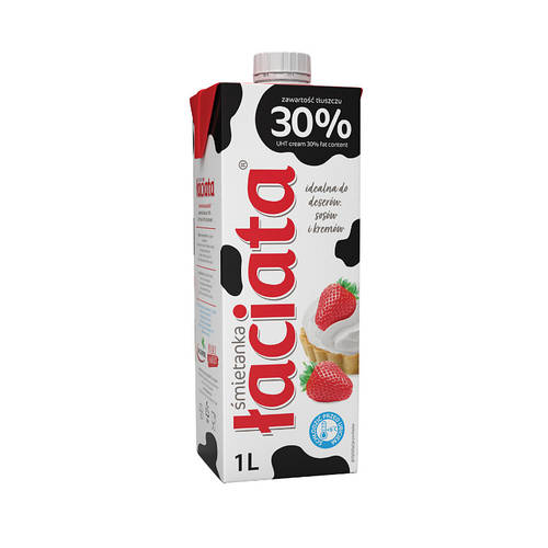 Купить Сливки 30% "Laciata" фасовка 1 l, цена 177 ₴ — Prom.ua (ID ...