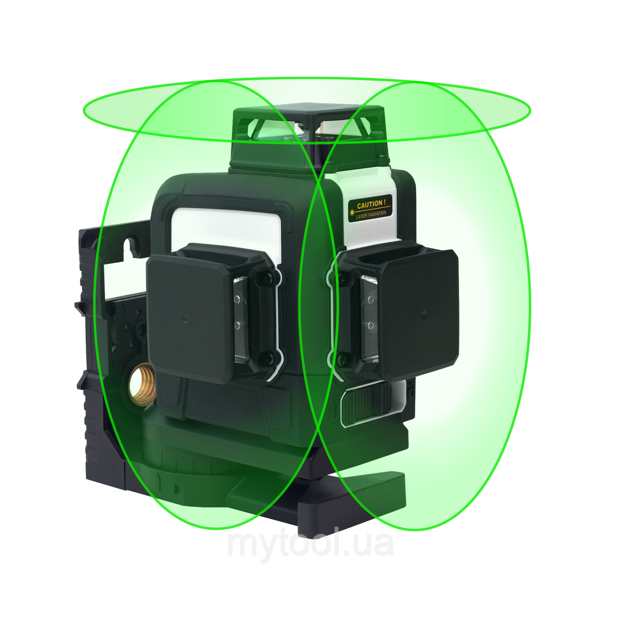 Лазерный уровень My Tools 3D-Mark 1H/2V/360-60, зеленый с адаптером 149 ...