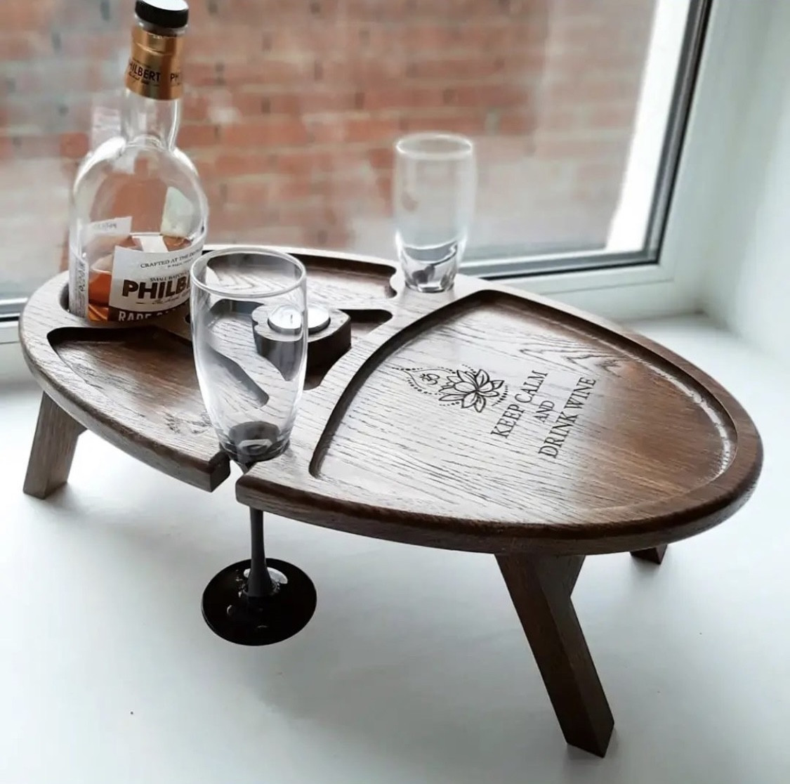 Винный Столик Из Дуба — Купить Недорого на Bigl.ua (1707335213)