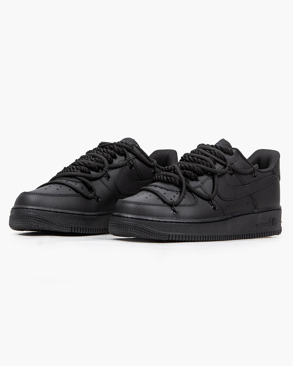 Кроссовки Nike Air Force 1 Black x Off White / Найк Аир Форс ...