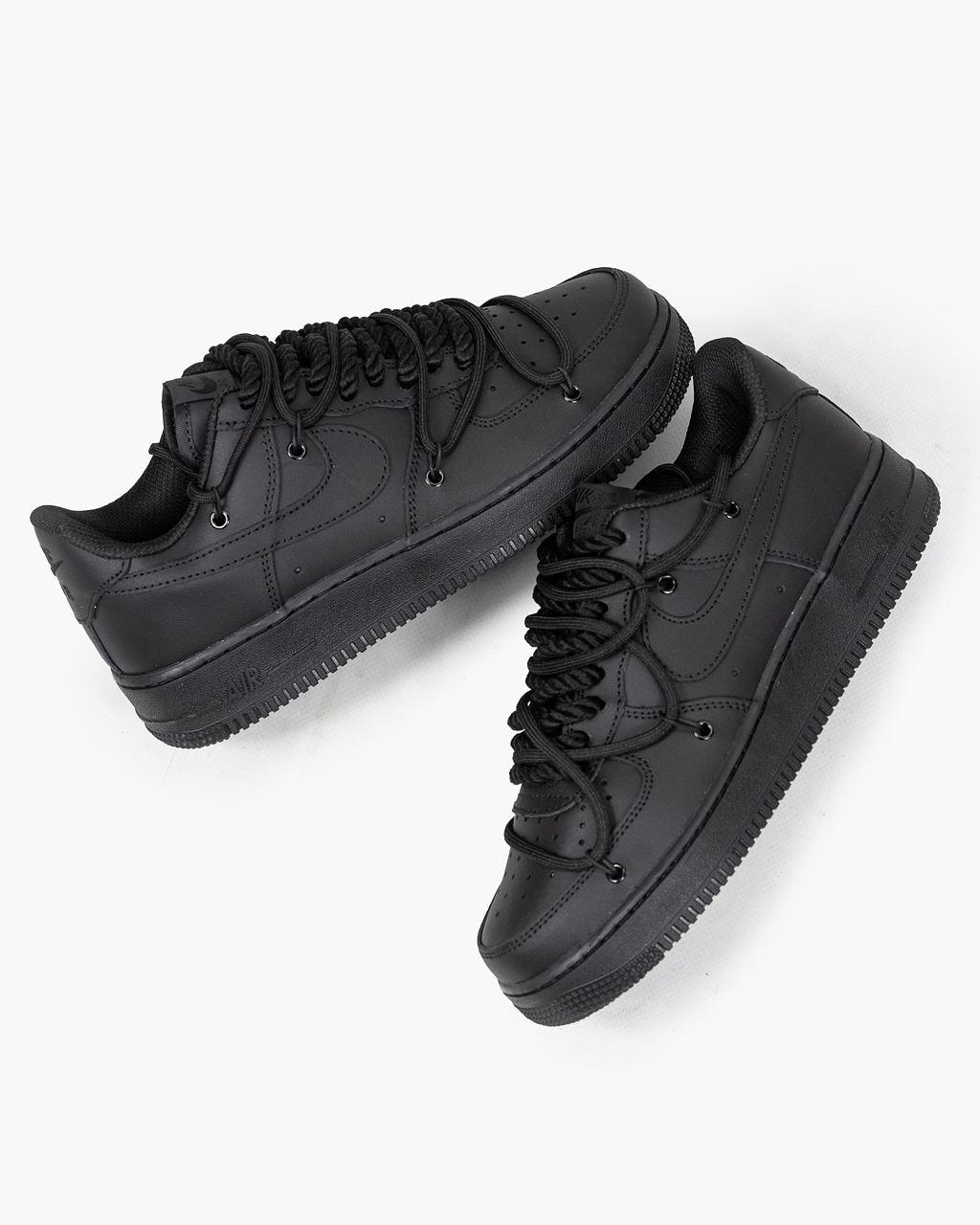 Кроссовки Nike Air Force 1 Black x Off White / Найк Аир Форс ...