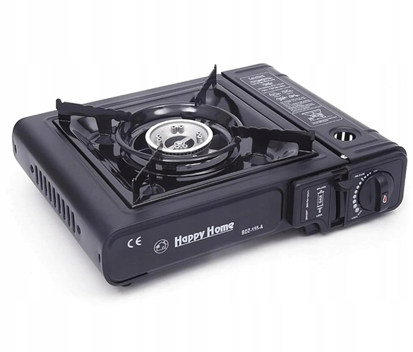 Туристична газова плита з пєзопідпалом турестическая газовая плита с пєзорозжигом Bdz 138