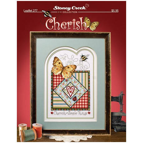 Купити Cherish Схема для вышивки крестом Stoney Creek LFT277, ціна 263 ...