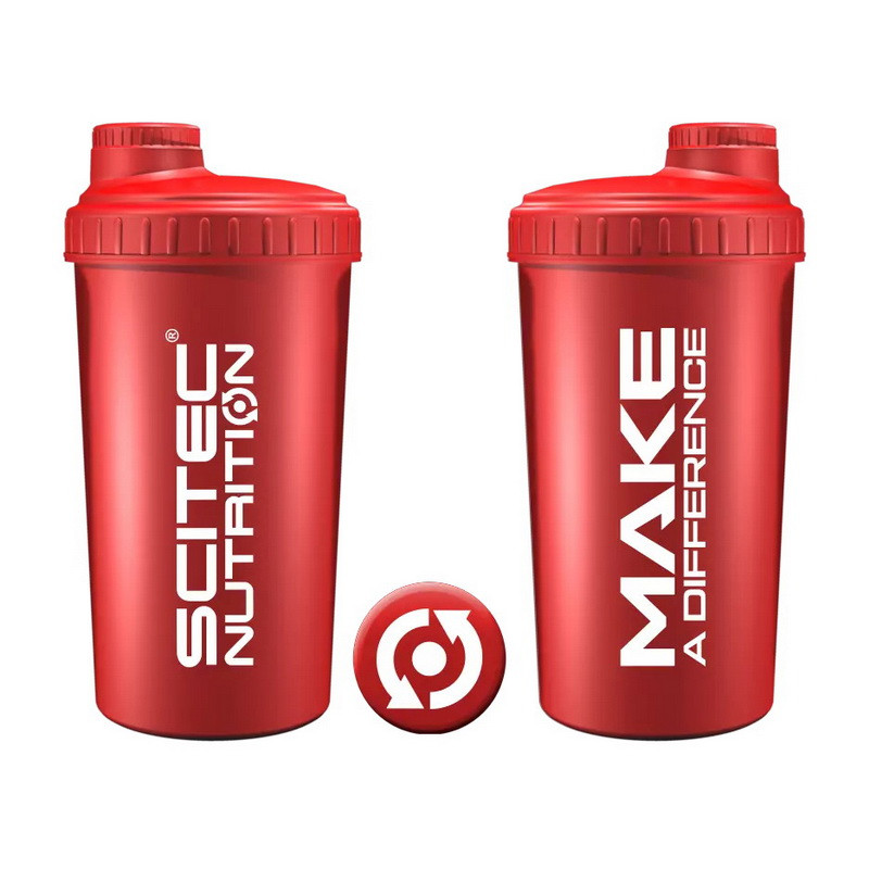 Shaker Scitec Nutrition Make A Difference (700 Ml, Red) — Купить ...