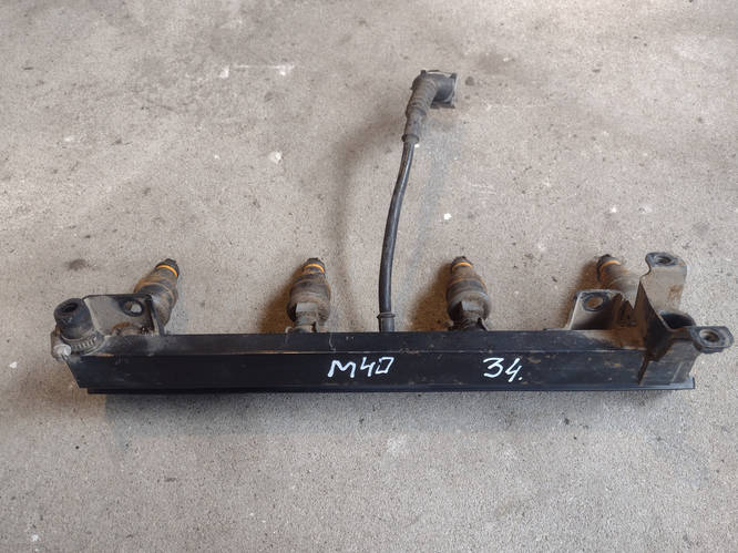 Топливная рампа BMW 3 E30 E36 5 E34 1729320 форсунки регулятор давления ...