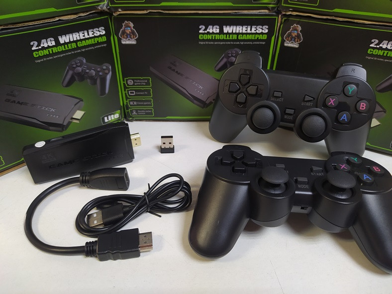 Приставка Data Frog 4K Y3 Lite 3800 ігор Денді Sega Play Station 1 ...