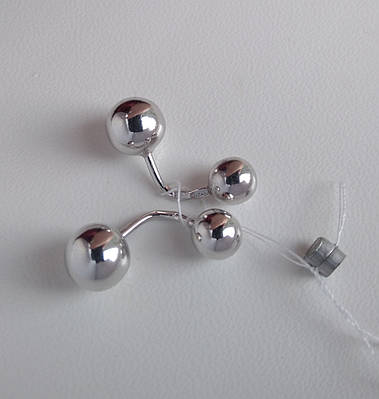 Серьги-пусеты шар - купить недорого, Prom.ua: цены, акции и отзывы ...