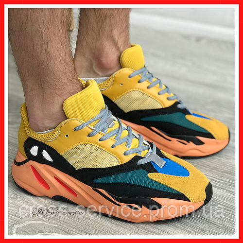 Кроссовки мужские Adidas Yeezy Boost 700 yellow / Адидас Изи буст 700 ...