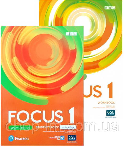 Focus 1 Second Edition student's Book with Active Book + Workbook ...