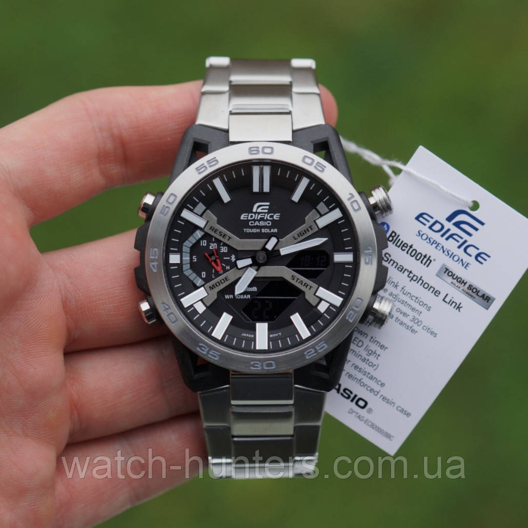 Часы Casio EDIFICE ECB-2000D-1A Solar: продажа, цена в Киеве. Наручные и карманные часы от ...