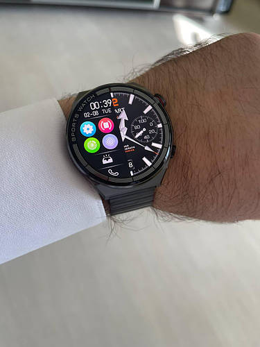 Купить Смарт часы мужские классические DT3 Nitro Mate Steel Black ...