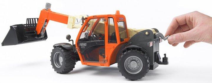 Іграшка Bruder навантажувач JLG 2505 Telehandler з телескопічним ковшем ...