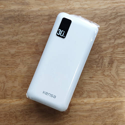 Купити Power Bank Kensa KP-52 30000 mAh 2.1A Fast Charging + LCD White ...