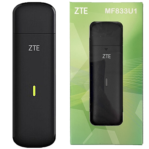 4G USB модем ZTE MF833U1 LTE Black | Lifecell, Kyivstar, Vodafone (ID ...