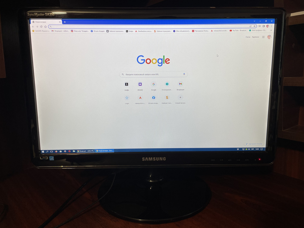 Купить Монитор SAMSUNG SyncMaster SA350, 21'', S22A350H, состояние ...