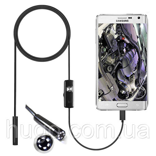 Купити Камера ендоскоп Android and PC Endoscope, гнучка USB-камера (2,2 ...