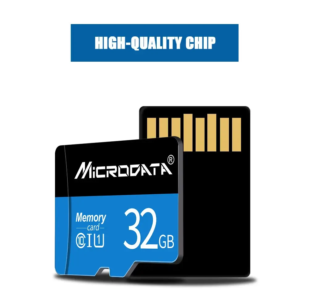 Карта памяти Microdata 32GB microSD с картридером Class 10 + SD-adapter ...